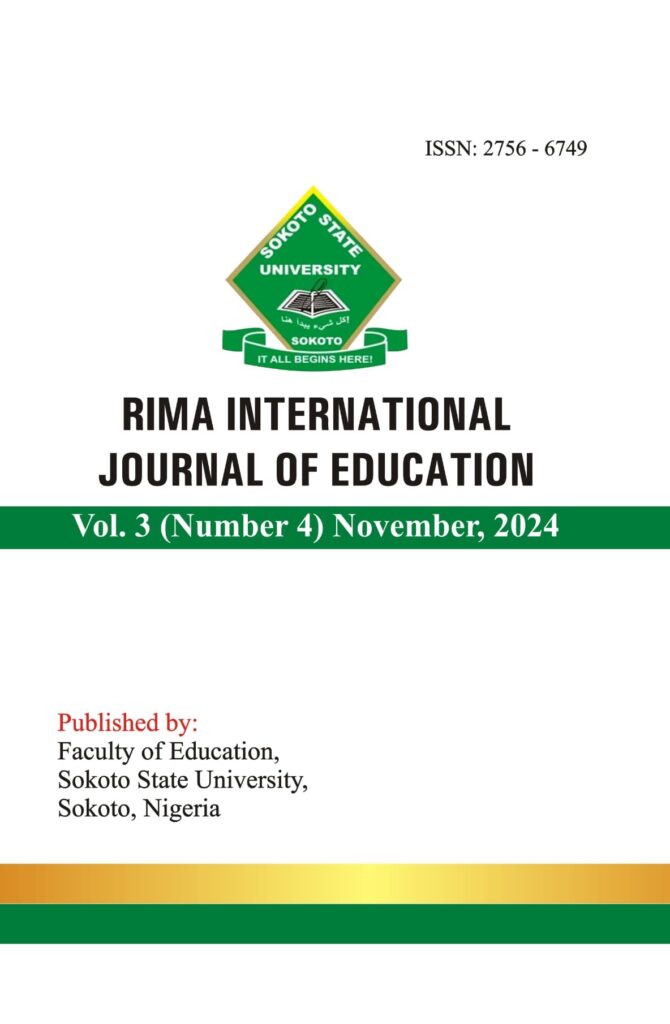 Archive - Rima International Journal of Education (RIJE)